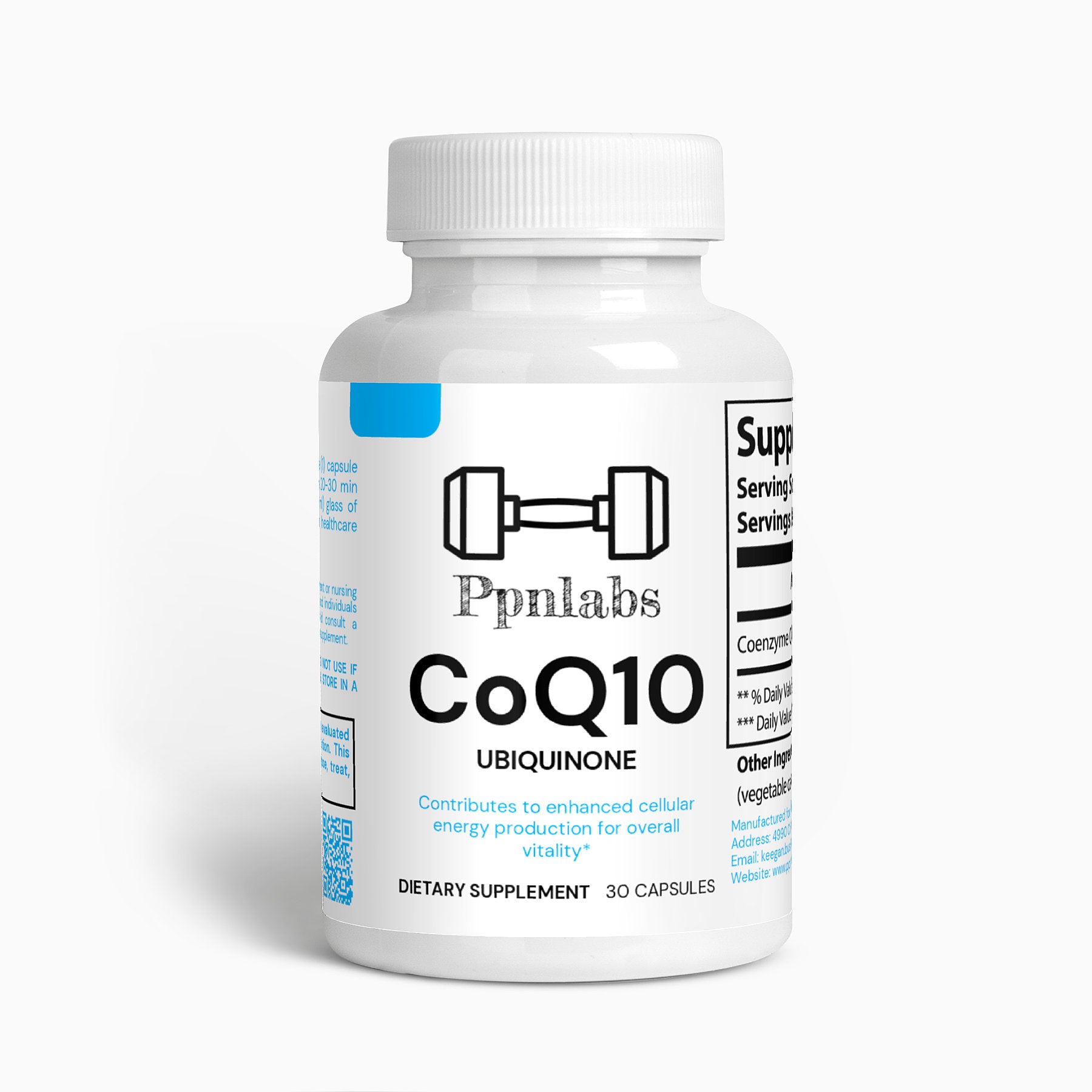 CoQ10 Ubiquinone – Peak Performance Nutrition Labs
