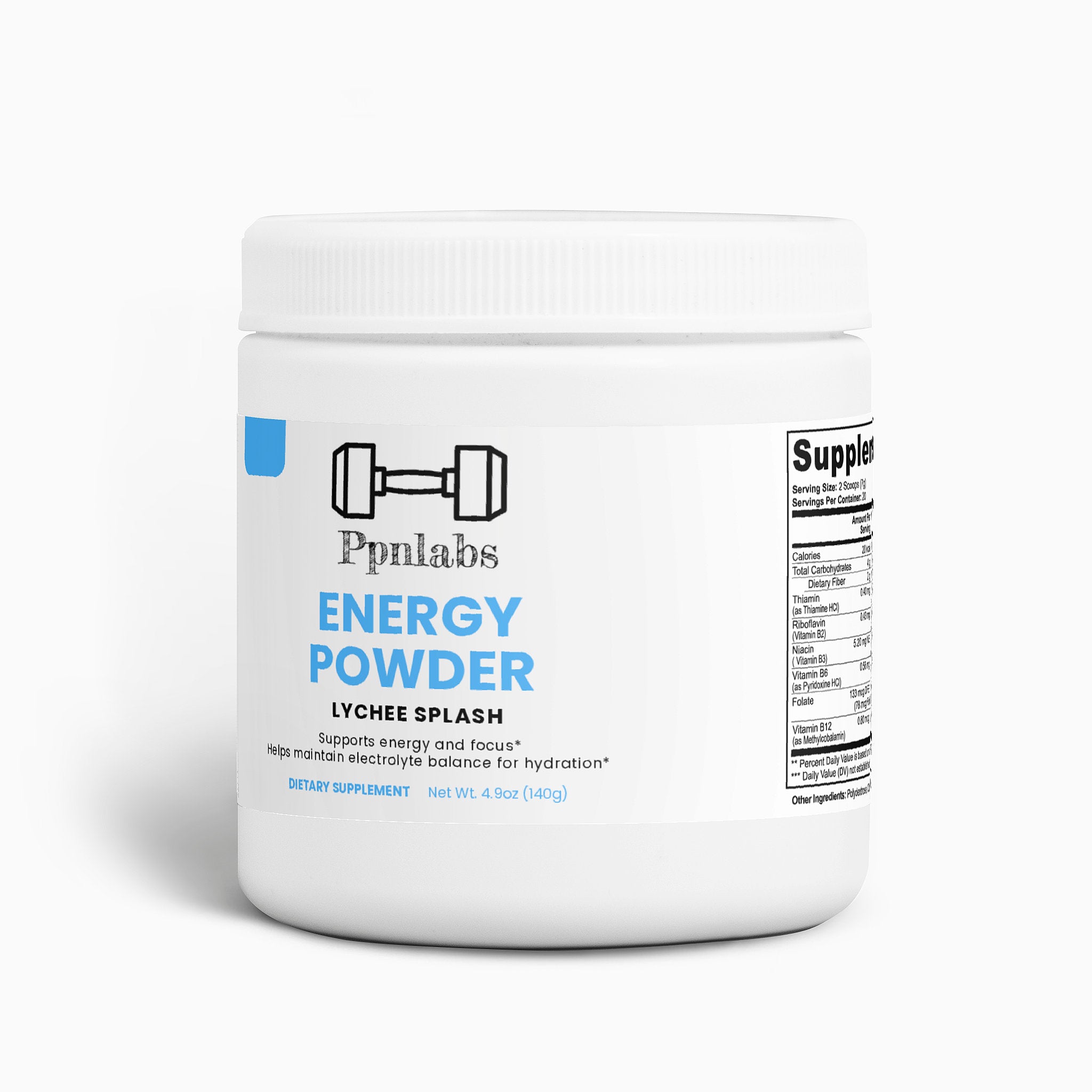 Energy Powder (Lychee Splash Energy) – Peak Performance Nutrition Labs